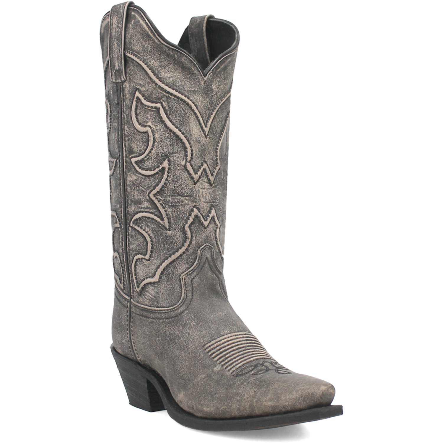 Women's Laredo 52175 12" Reva Grey Snip Toe Boot *Closeout*