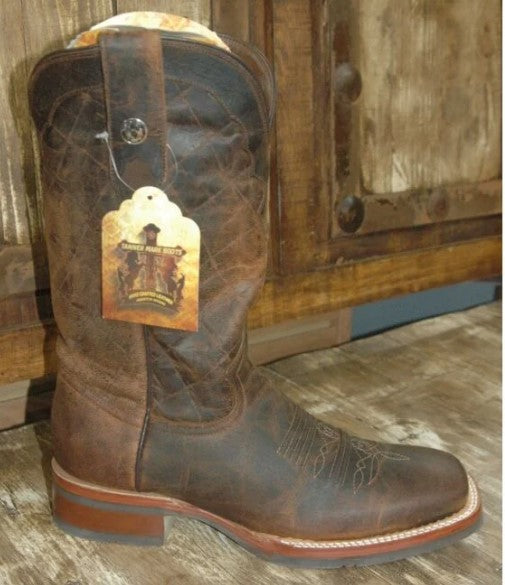 Men's Tanner Mark TM201267 Mango Buffalo With Honey Mad Dog Top Square