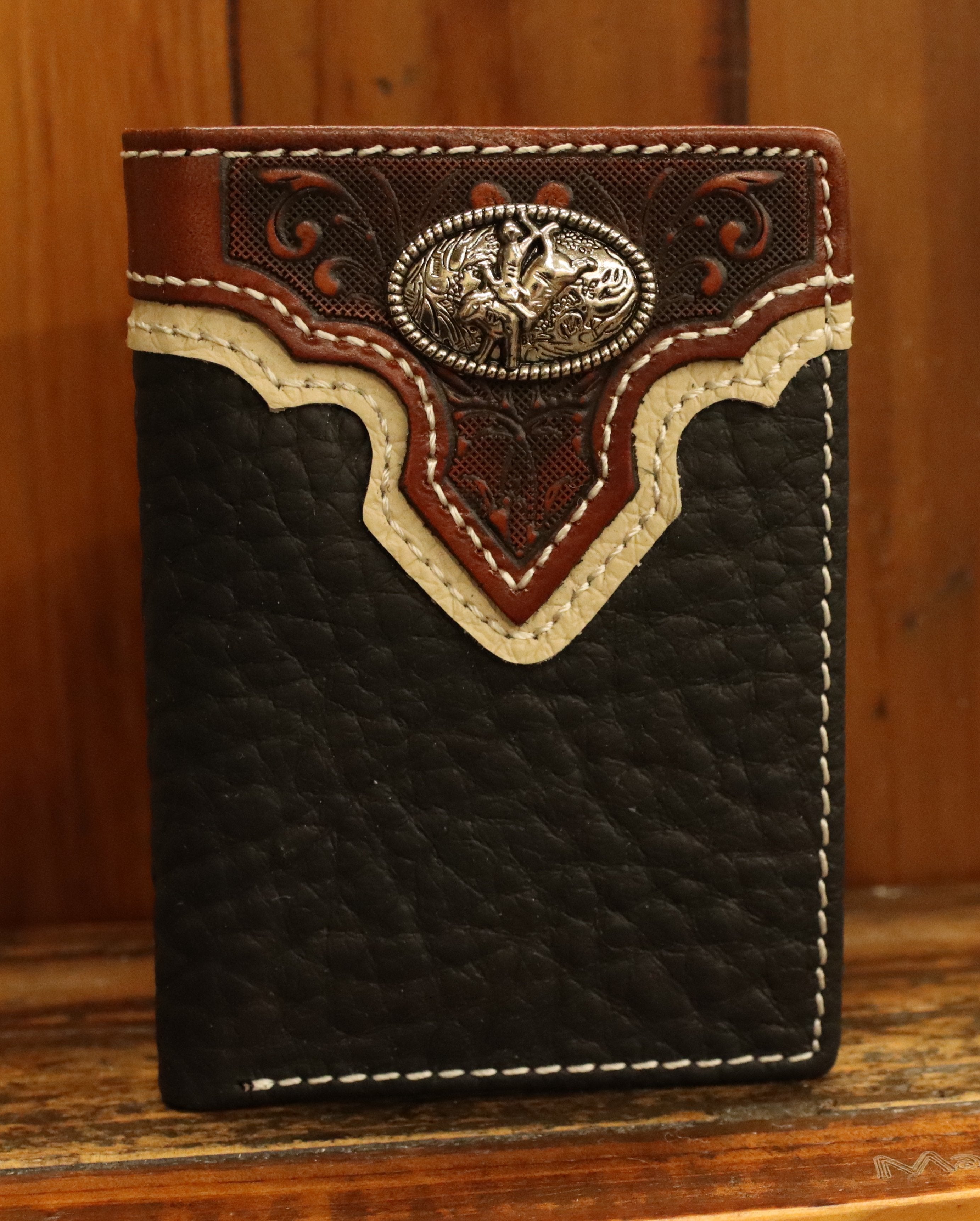 Top Notch Leather Wallets – Tagged "Bullrider"